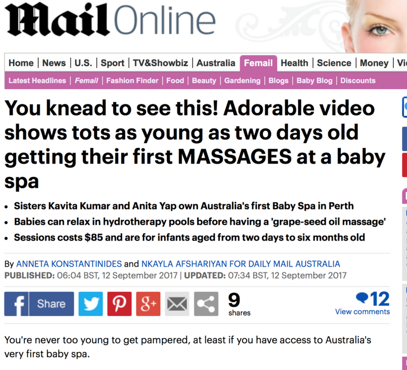 Media – Baby Spa Perth